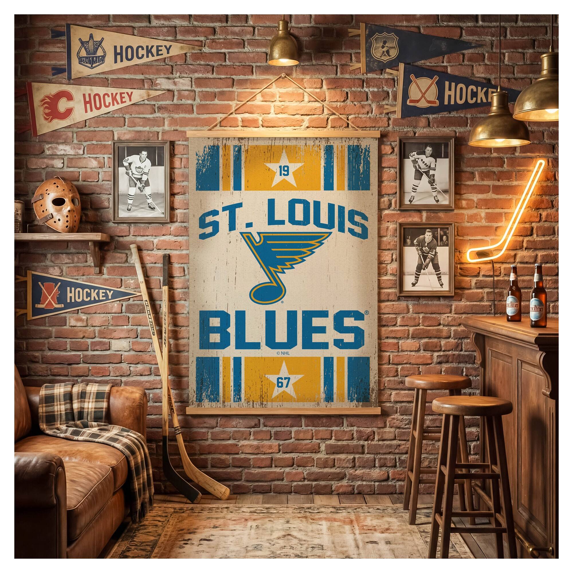 Evergreen Enterprises St. Louis Blues 36" x 54" Large Canvas Wall Art ...