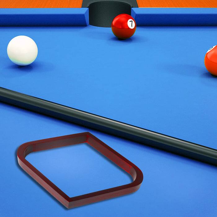 GSE Games & Sports Expert Solid Wood 9 Ball Diamond Ball Rack for 2 1/4 ...