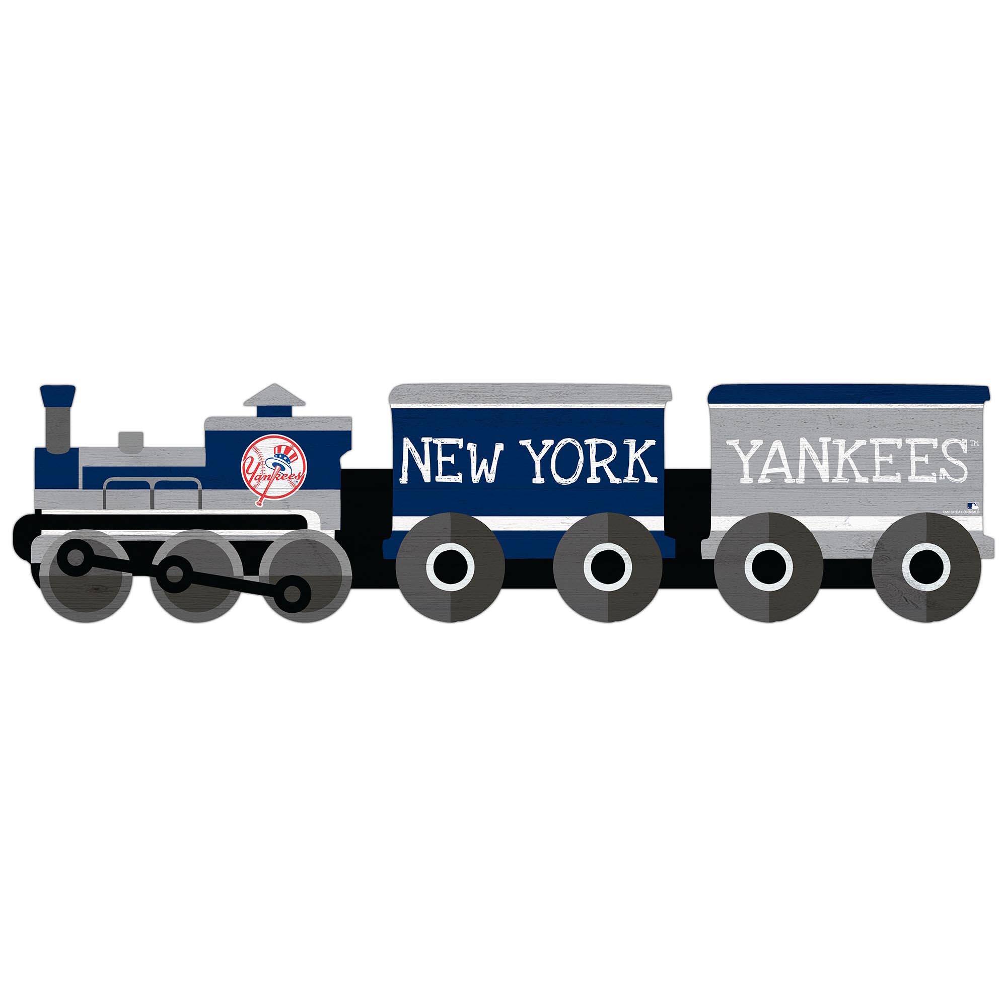Fan Creations New York Yankees 6'' x 24'' Train Cutout Sign Multicolor ...
