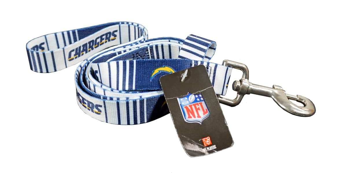 Hunter Los Angeles Football Chargers Large 1 inch wide - 6 Foot Dog ...