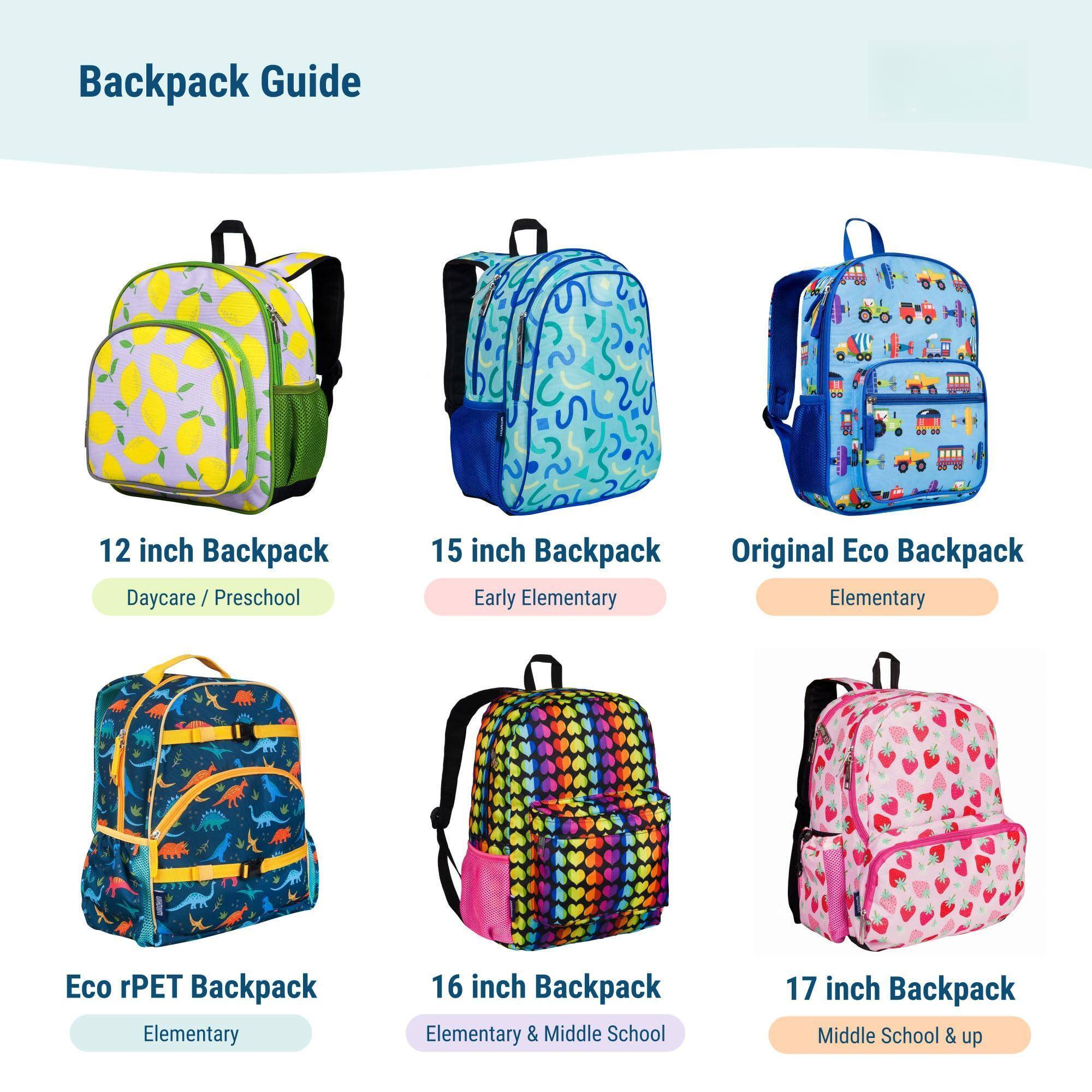Cozy Serene 15 inch Backpack Durable Padded Adjustable For School ...