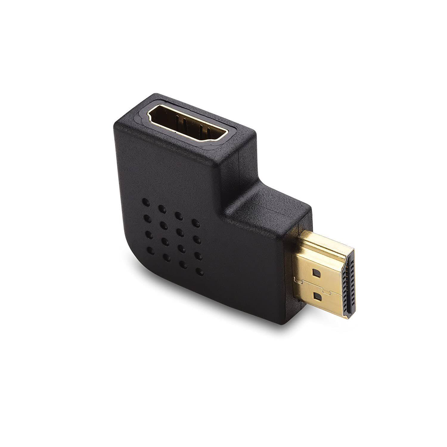 Home Collection HDMI Adapter Right Angle Male to Female Type Port HDMI ...