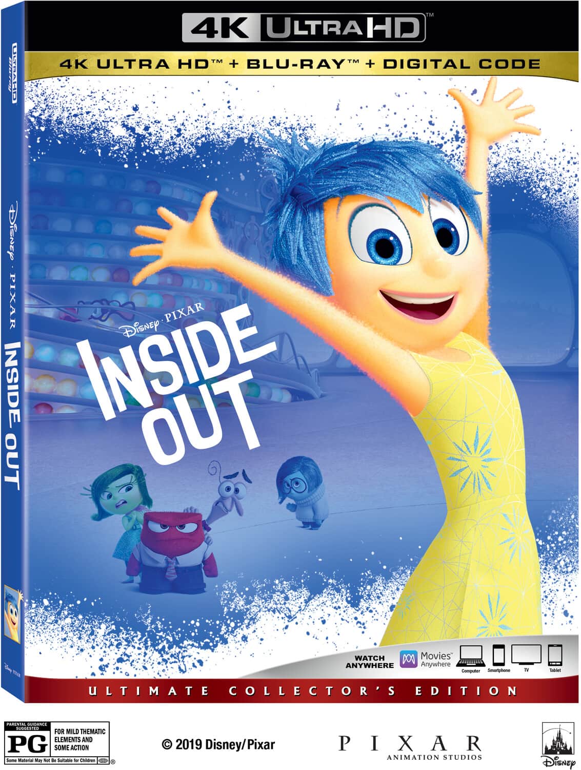 Customer Reviews: Inside Out [Includes Digital Copy] [4K Ultra HD Blu ...