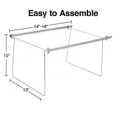 Staples Hanging File Folders, Stright Cut, Letter Size Colors Assorted ...