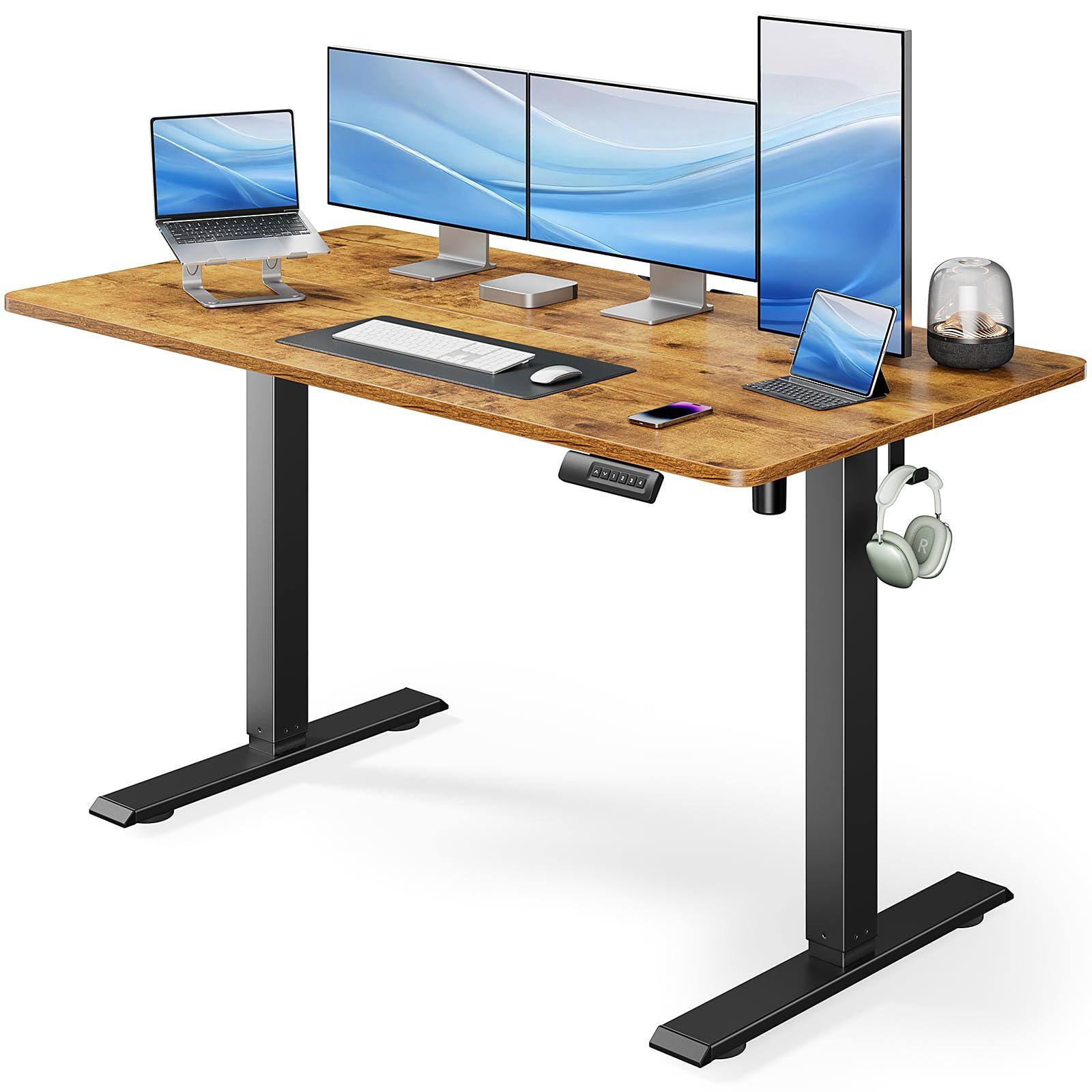 Hirose Alice Marsail Standing Desk, Adjustable Height, Stand up Home ...