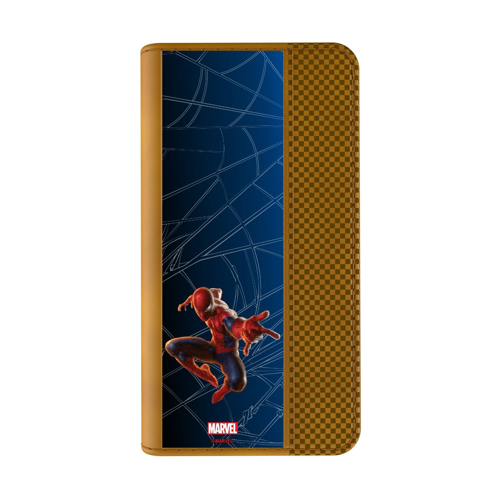 Keyscaper Marvel MechLine Folio Phone Case Apple iPhone 16 Pro Spider ...