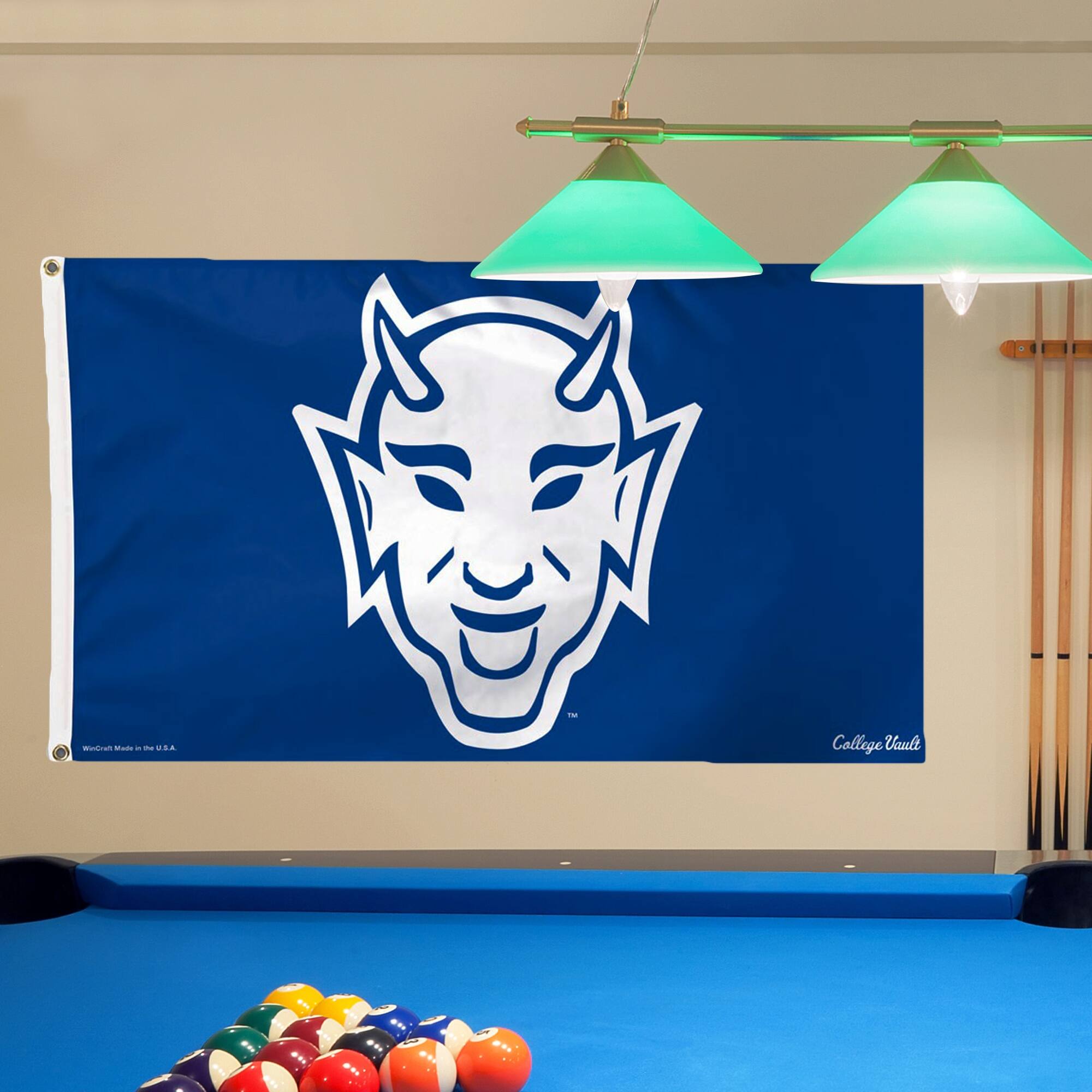 WinCraft Duke Blue Devils College Vault Logo Deluxe Single Sided 3' x 5' Flag Multicolor 2135984 ...