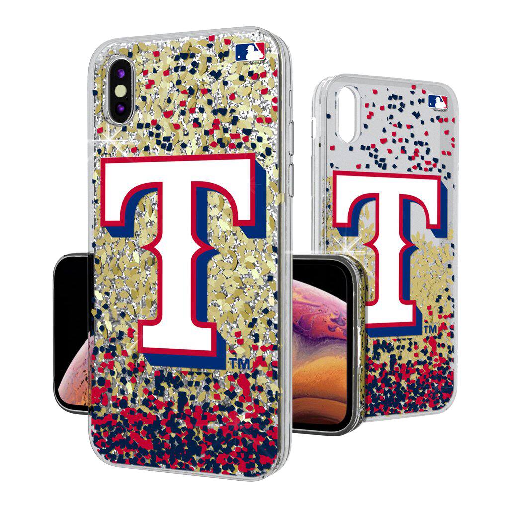 Keyscaper MLB Texas Rangers Glitter Confetti iPhone Case 14 Pro ...