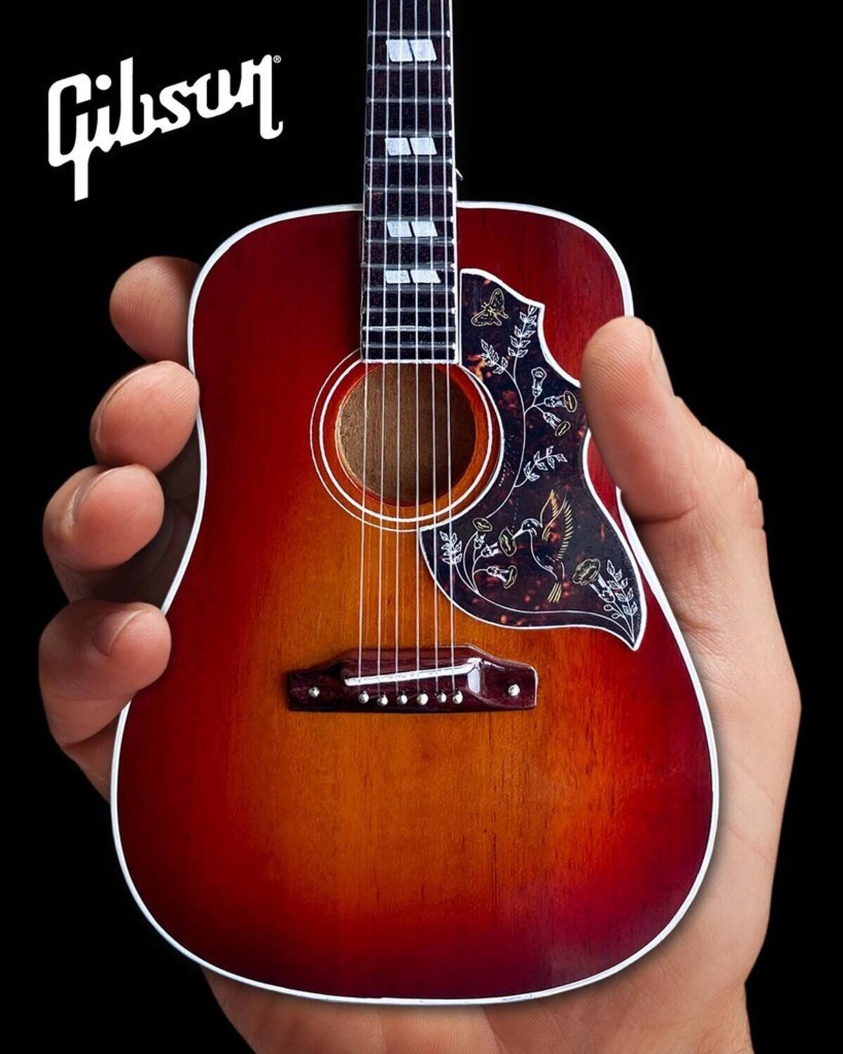 Axe Heaven Gibson Hummingbird Vintage Cherry Sunburst Mini Acoustic ...