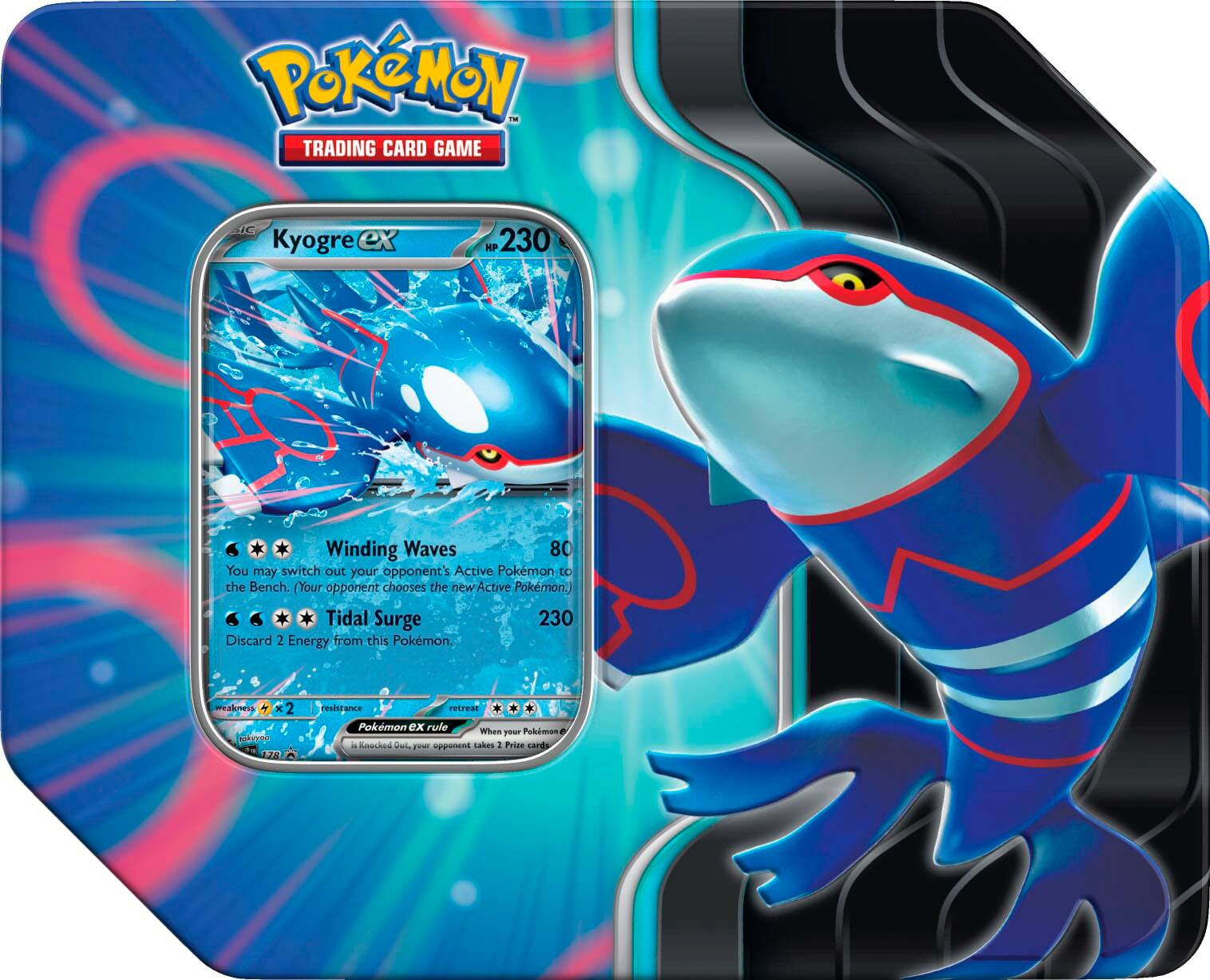 Pokémon Trading Card Game: Azure Legends Tin Styles May Vary 100-10148 ...