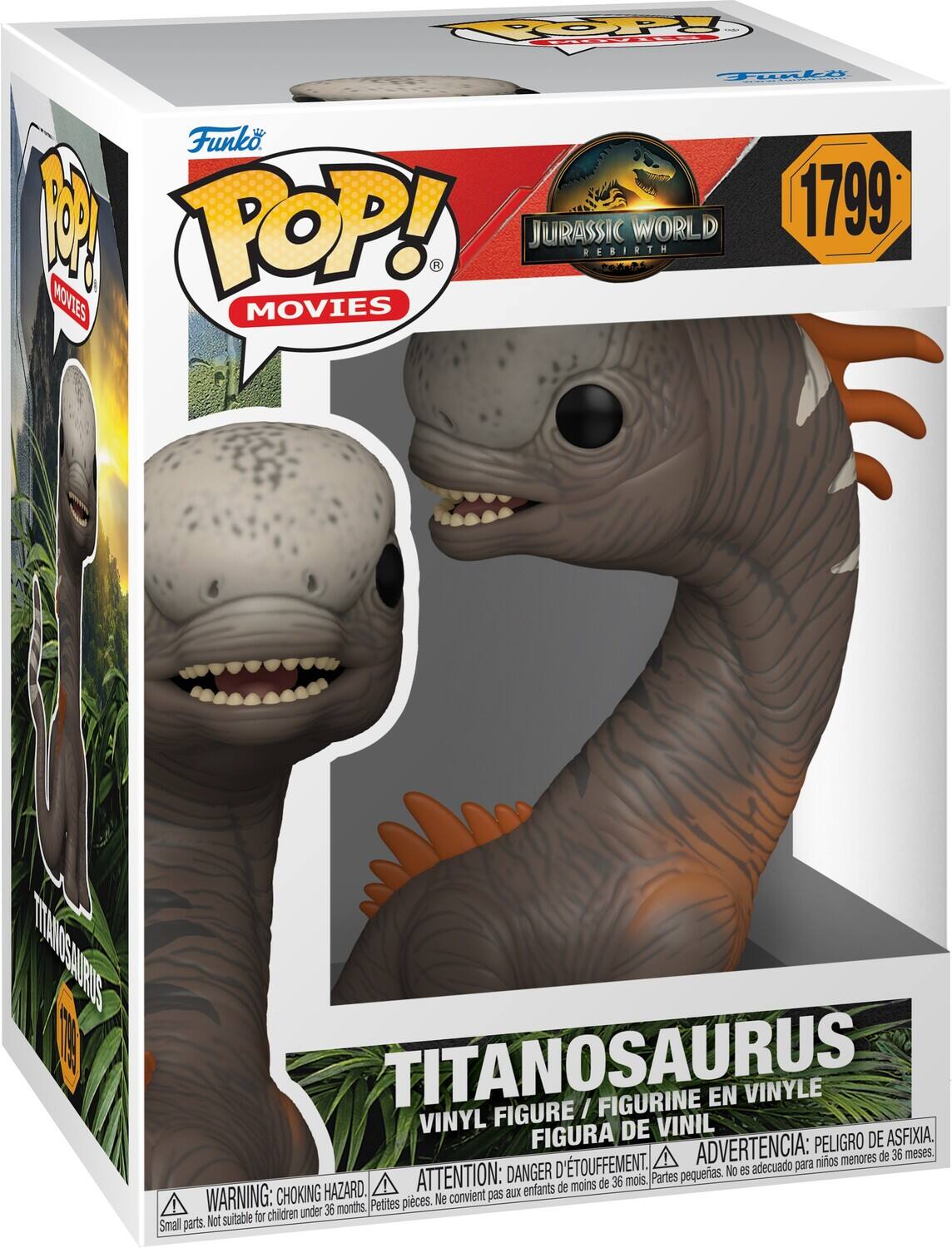 Funko POP! Movies:Jurassic World Rebirth Titanosaurus Collectibles ...