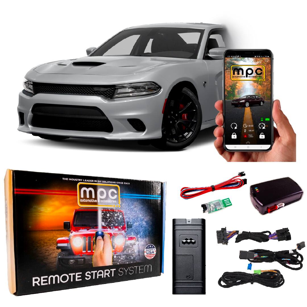 MPC Remote Start For Dodge Charger 2018 | Phone App Control | Plug and ...