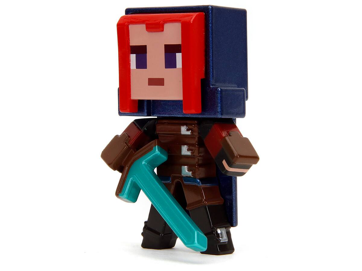 Set of 4 Diecast Figures "Minecraft Legends" Video Game "Metalfigs ...