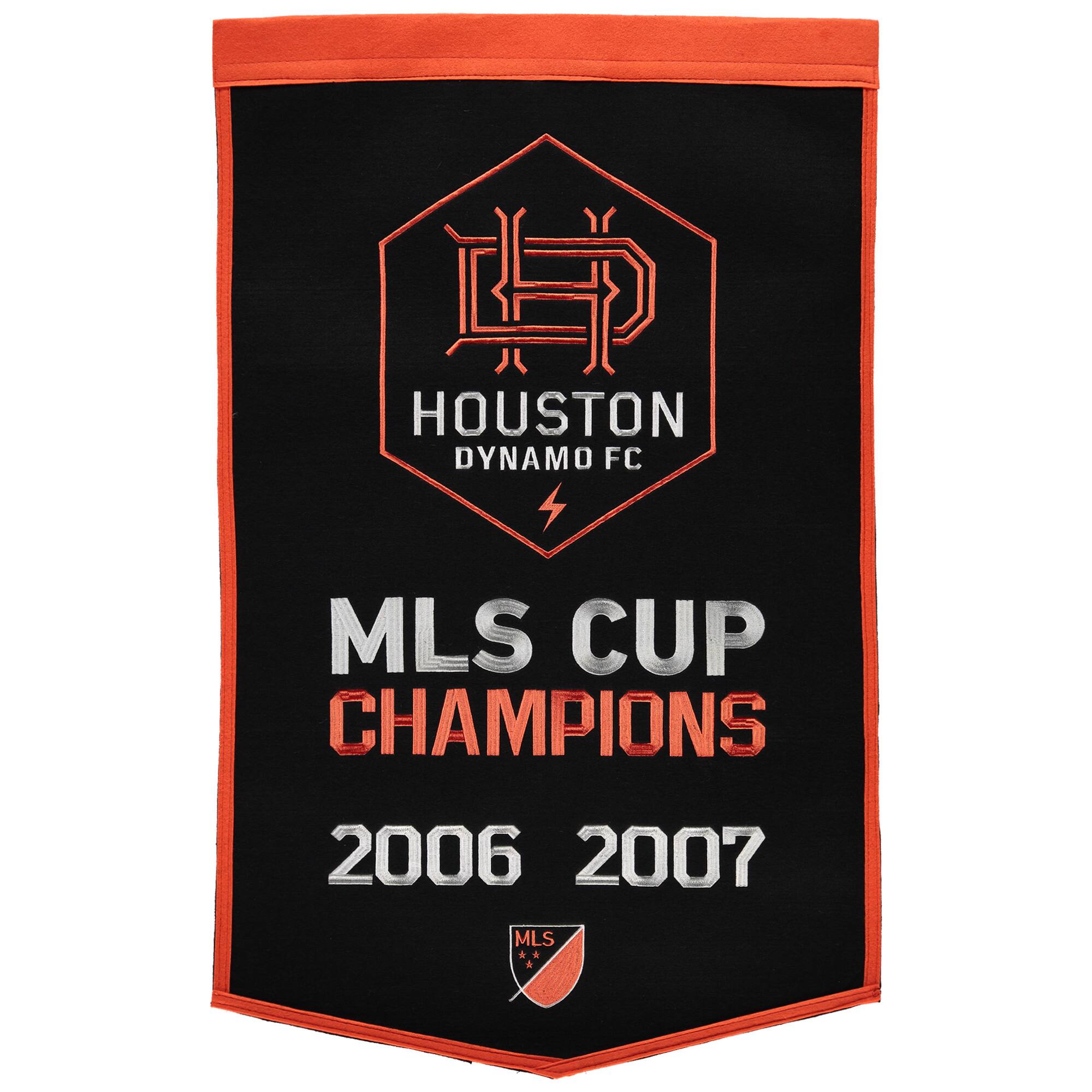 Winning Streak Sports Houston Dynamo FC Dynasty Banner Black 4376041 ...