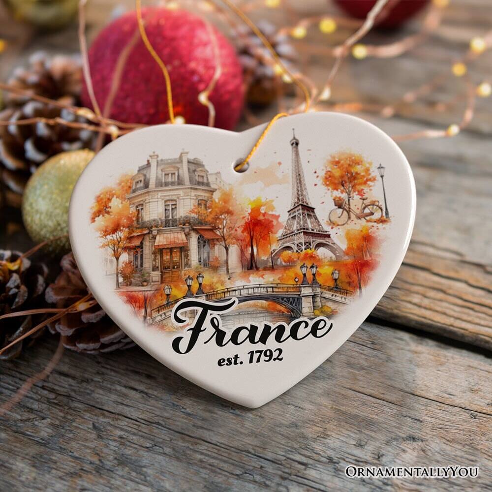 OrnamentallyYou Majestic Vintage Fall Themed France Christmas Ornament ...