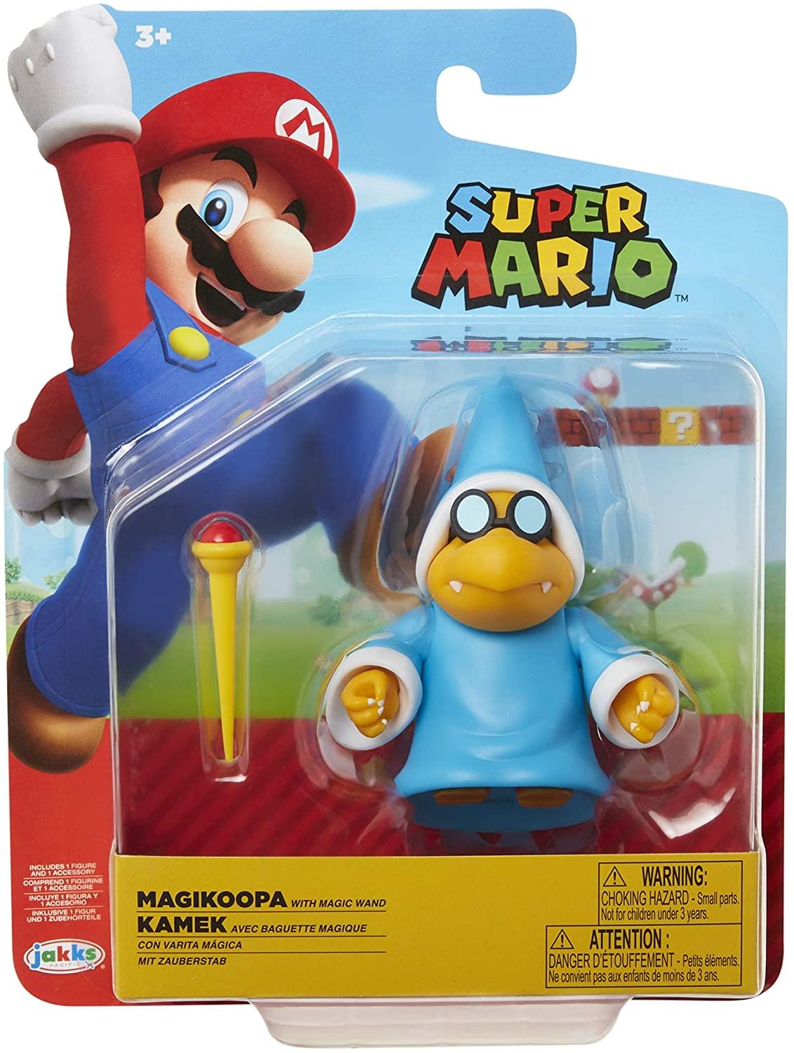 Jakks Pacific Super Mario Bros. 4 Inch Action Figure | Magikoopa w ...