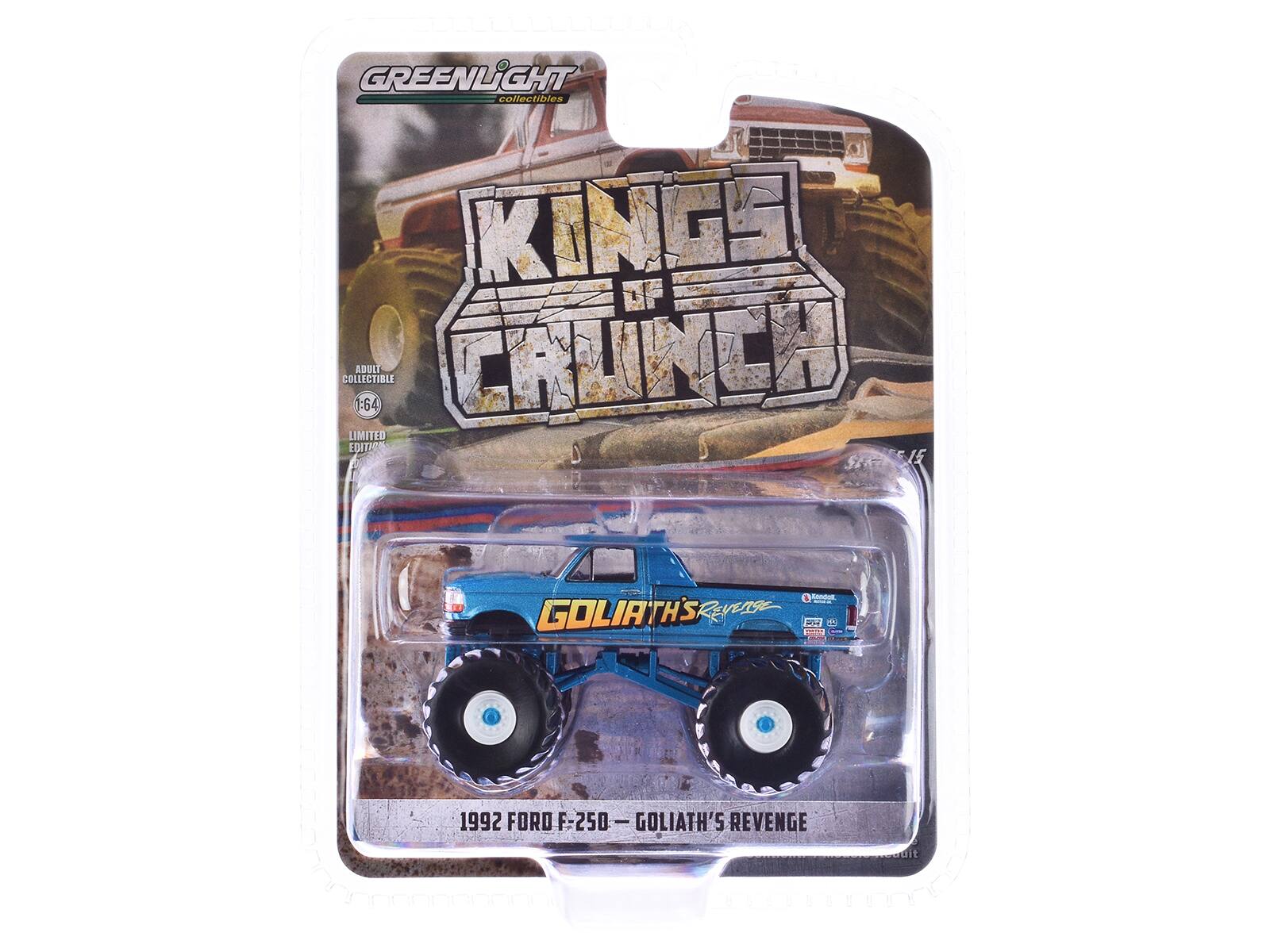 Greenlight 1992 Ford F 250 Monster Truck "Goliathâ€™s Revenge" "Kings ...