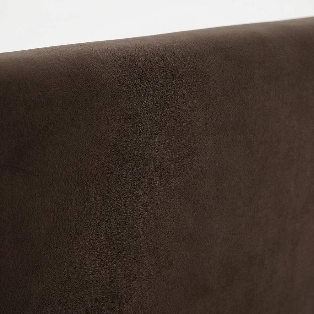 FurniFact Velvet King Headboard in Soft Fabric, Plush Upholstery ...