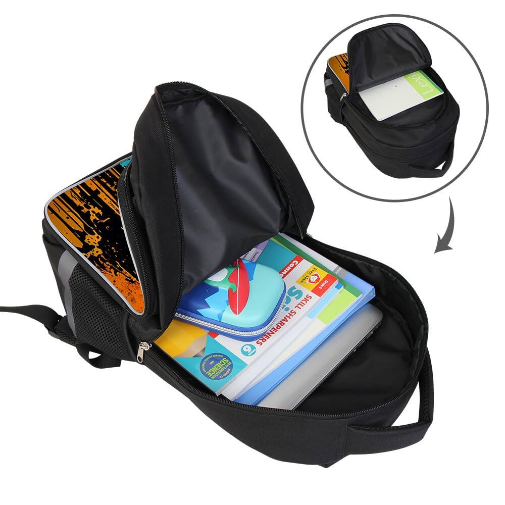 Pacoar Cade School Backpack For 17" Teens Elementary Middle Students ...