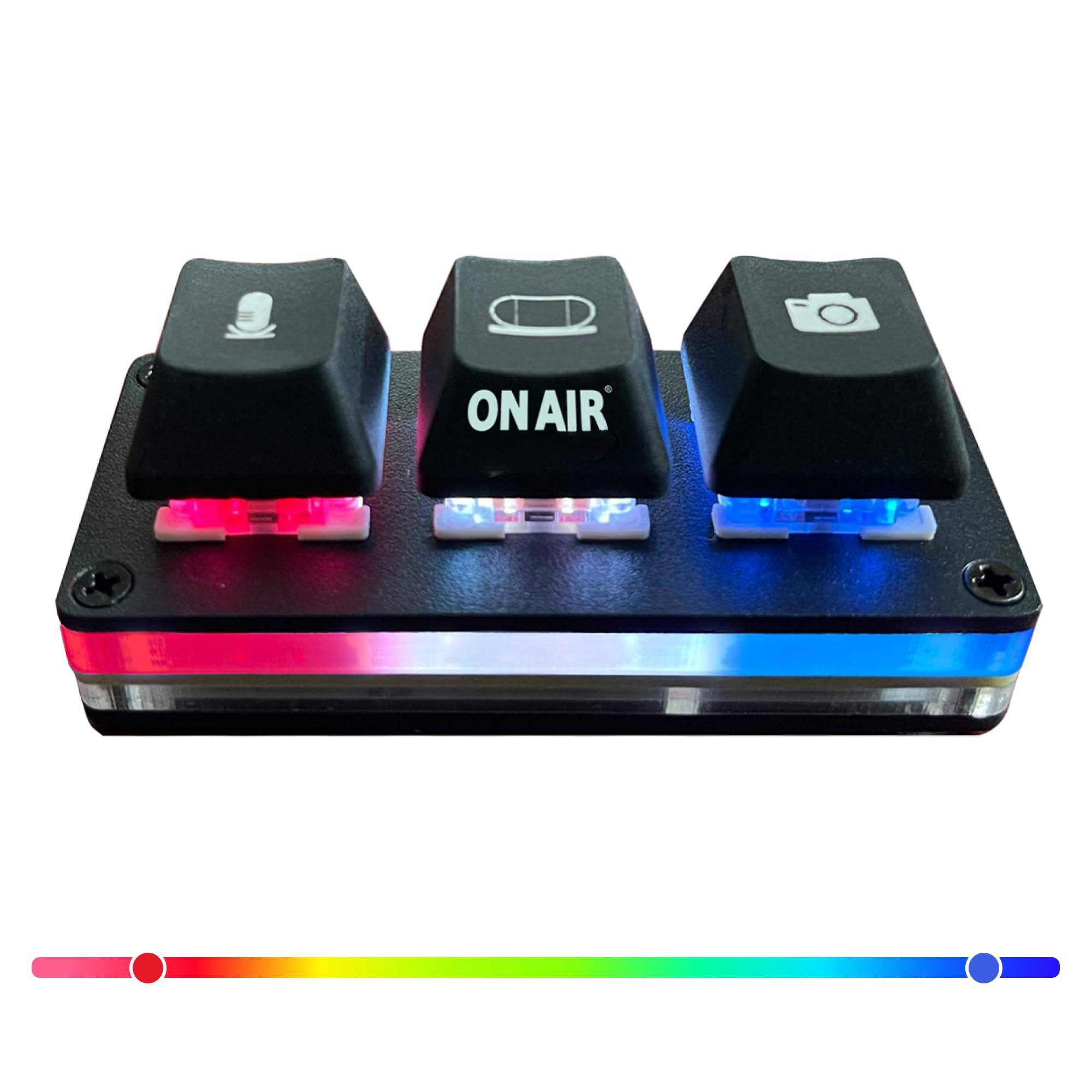 TECH SAFARI Mute Button Usb Microphone Cam Control Buttons One touch ...