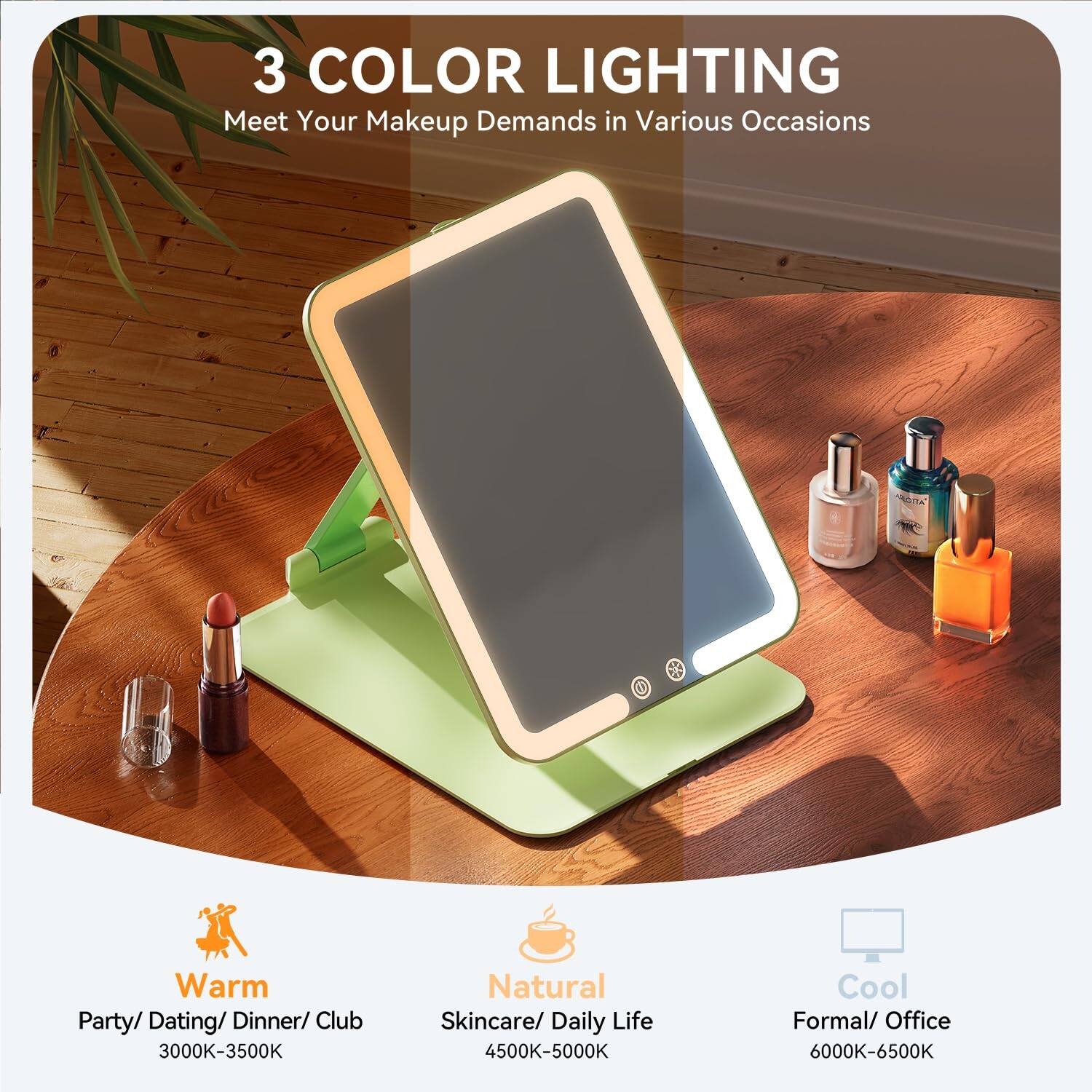 Comfort Essence Mirror Vanity Makeup Light Color High Quality Modern ...