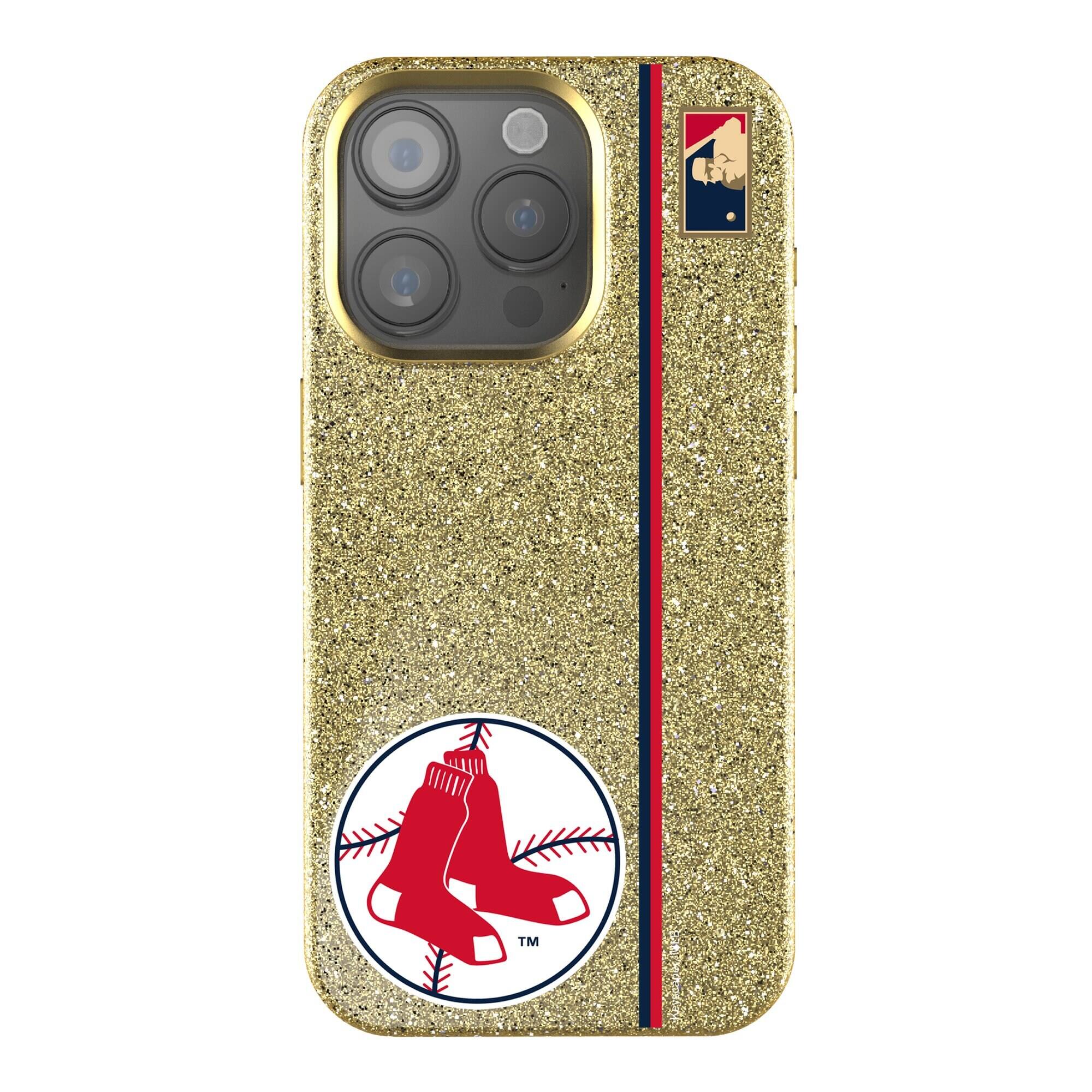 Keyscaper MLB Boston Red Sox iPhone Bling Case 15 Gold 202263771 - Best Buy