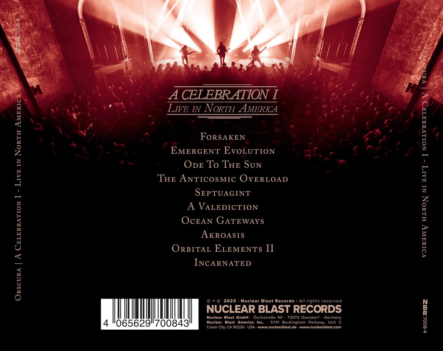 Obscura A Celebration I Live in North America COMPACT DISCS [CD] - Best Buy