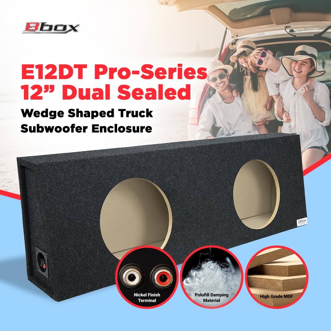 Dazzling Pops Bbox Dual Sealed Subwoofer Enclosure Pro Series Car Boxes ...
