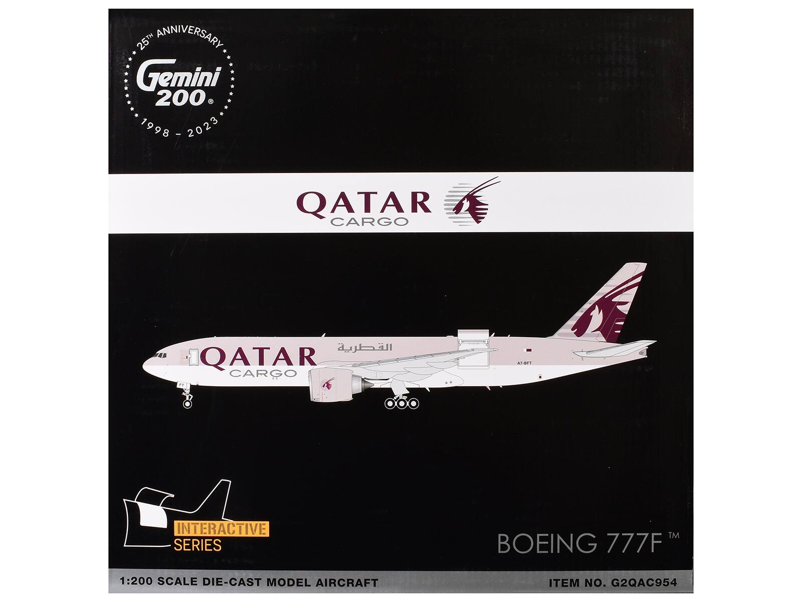 GeminiJets Boeing 777F Commercial Aircraft Qatar Cargo (A7 BFT) with ...