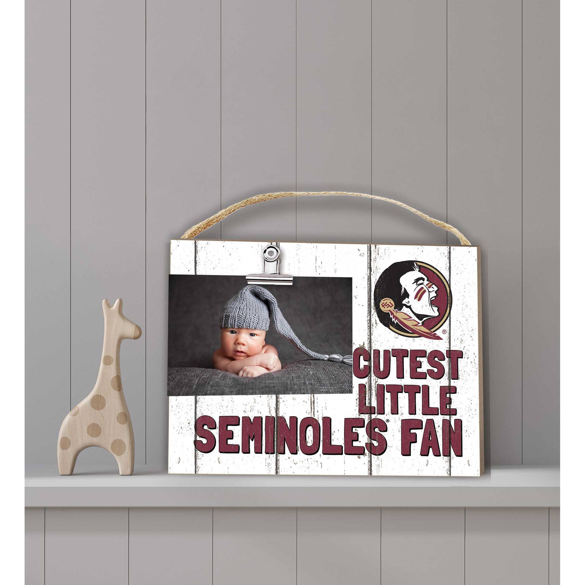 Jardine Florida State Seminoles 8'' x 10'' Cutest Little Weathered Logo ...