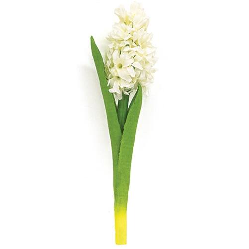 BreeBe Hyacinth Stem 11"H White FHQ202501 - Best Buy
