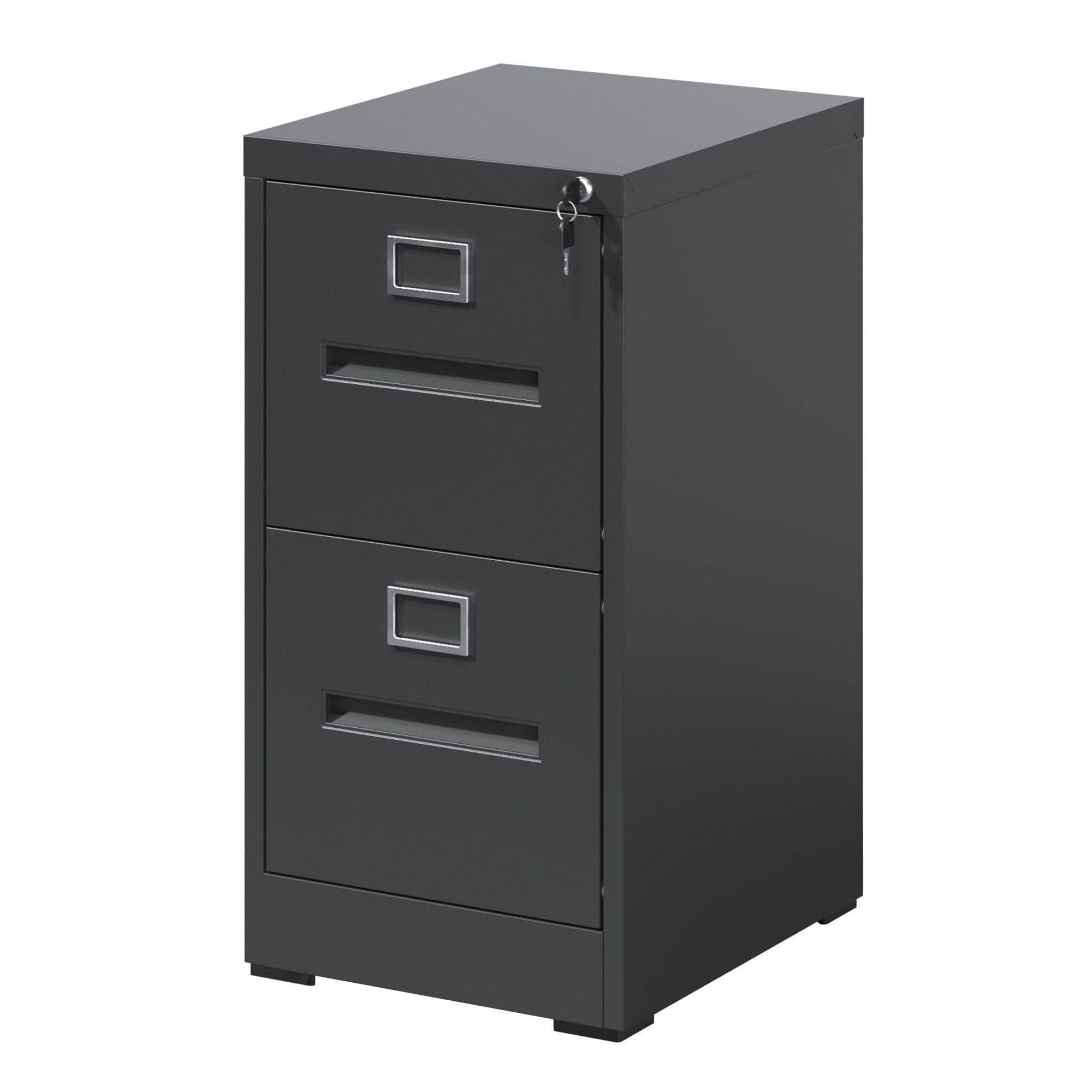 Cabinet Mirfee - 2-Drawer File with Lock, for A4/Legal/Letter Files ...