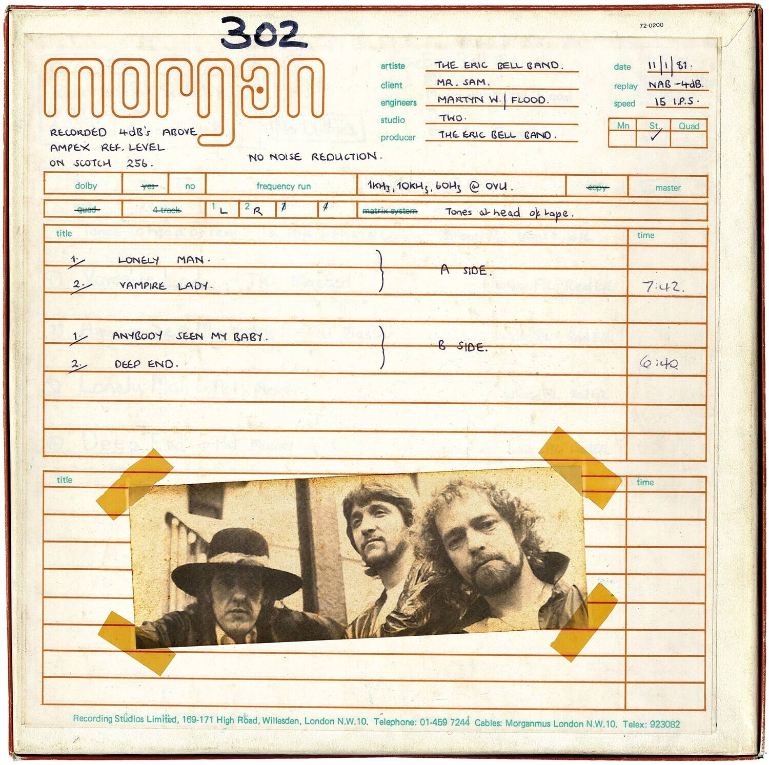 Eric Bell Band Lonely Man VINYL LP - Best Buy