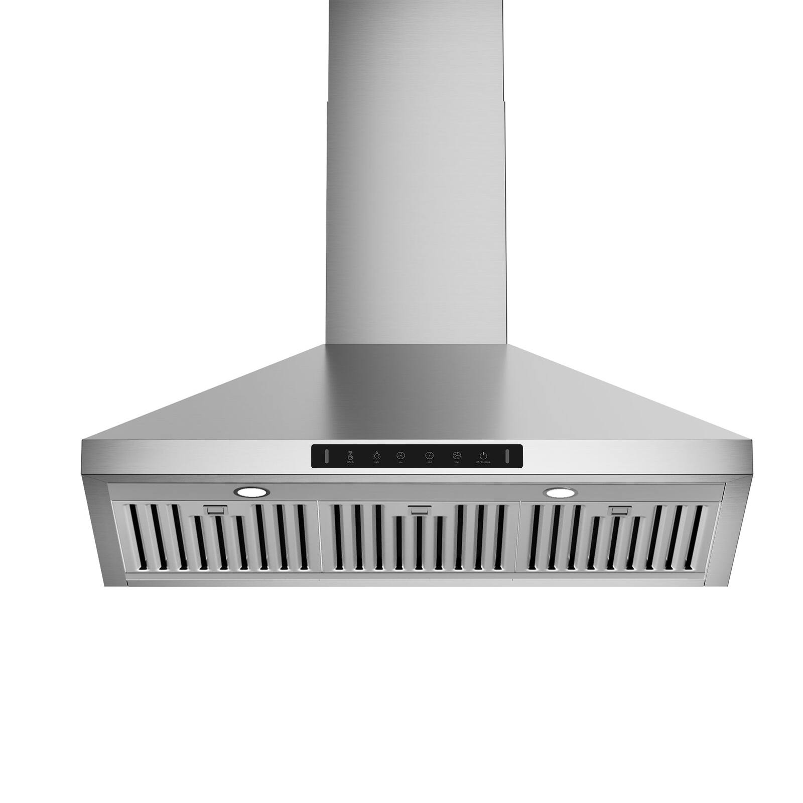 Steel VIKIO - 36 inches - Convertible - Wall Range Hood - Stainless ...