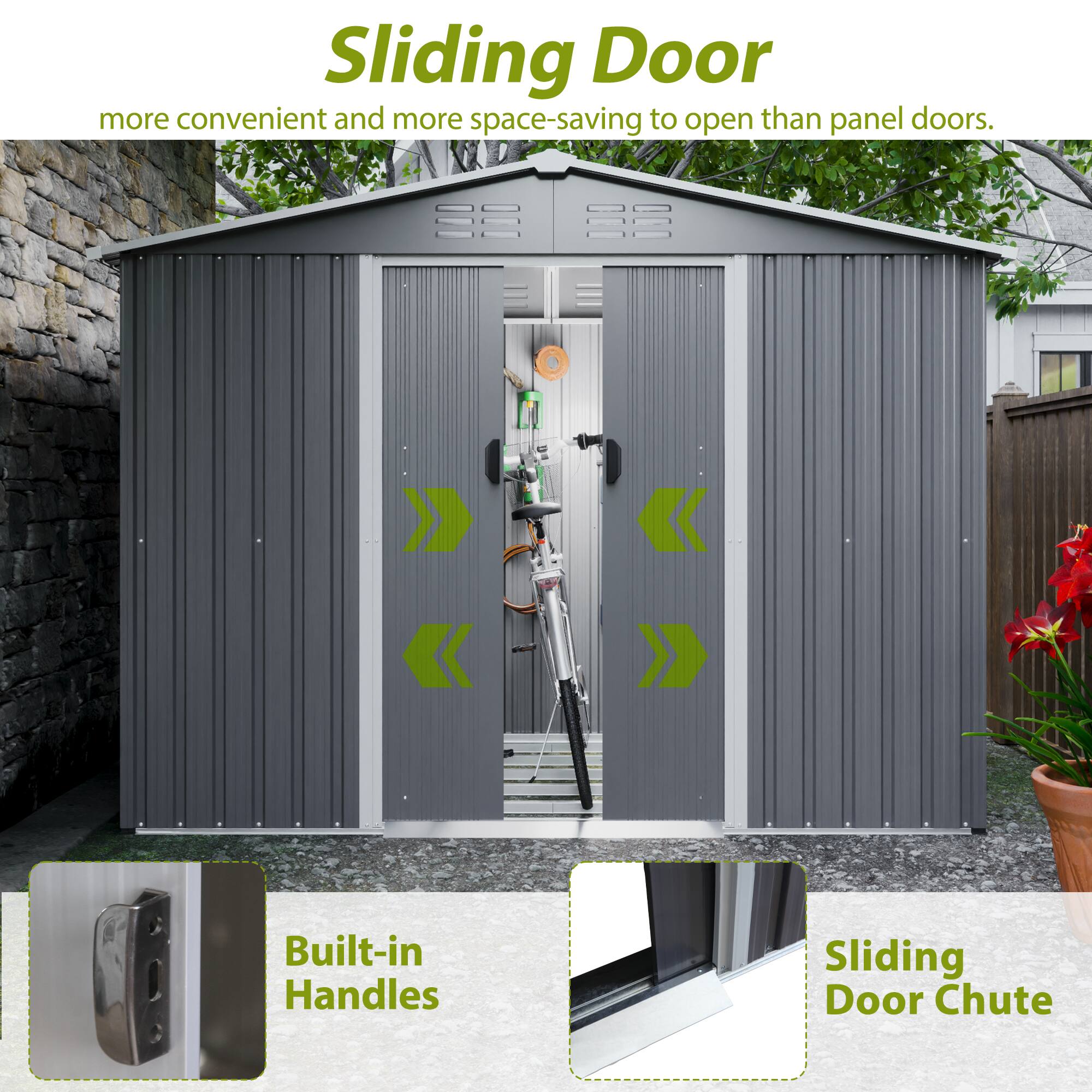 Sliding Door more convenient and more space-saving to open than panel ...