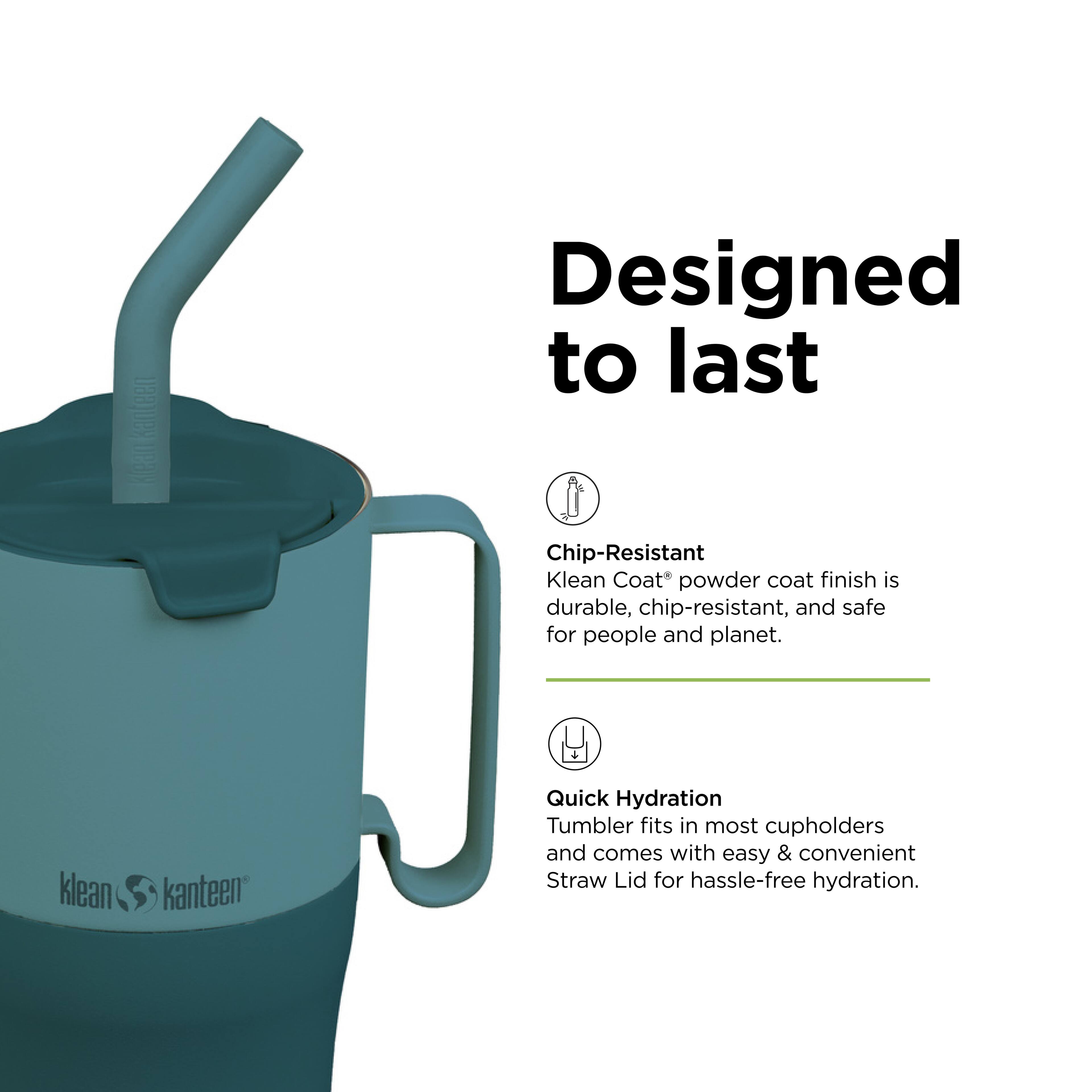 Klean Kanteen Rise Insulated Tumbler Stainless Vacuum Insulated Straw ...
