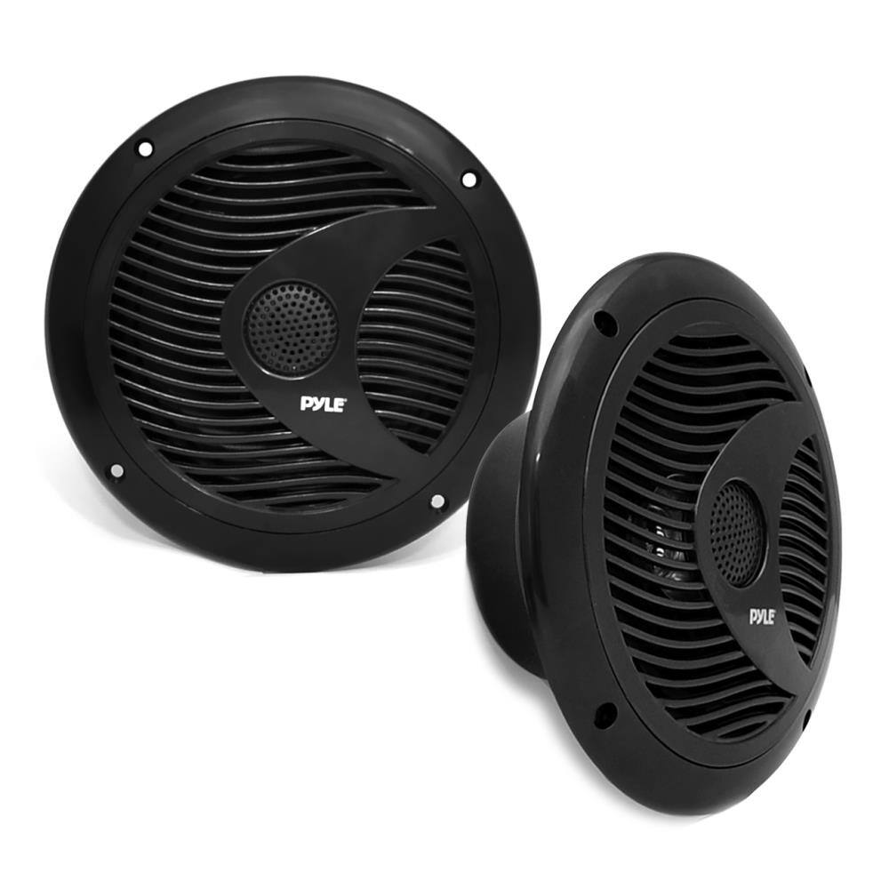Pyle 6.5” Dual Marine Speakers IP44 Waterproof PLMR6LEB - Best Buy