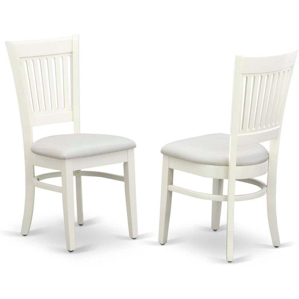 FurniFact 5 Piece Dining Table Set for 4 with White Kitchen Table and ...