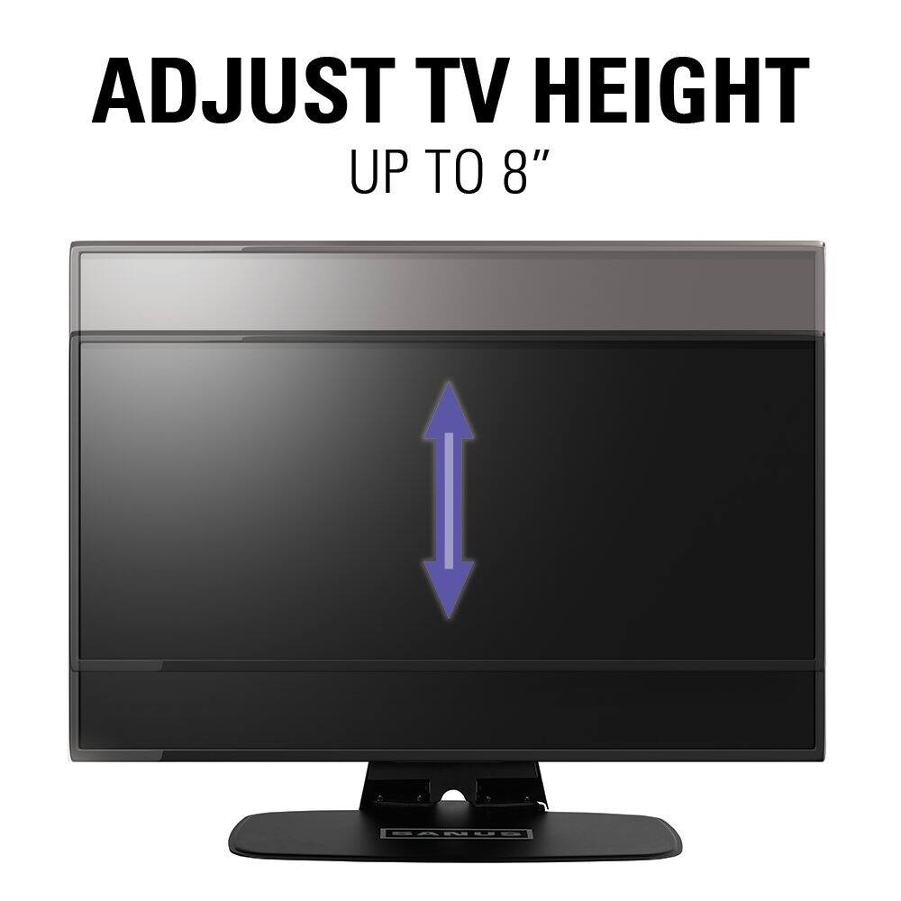 Sanus Swivel TV Base Stand for 32 65" TVs Sonos PLAYBASE Compatible ...