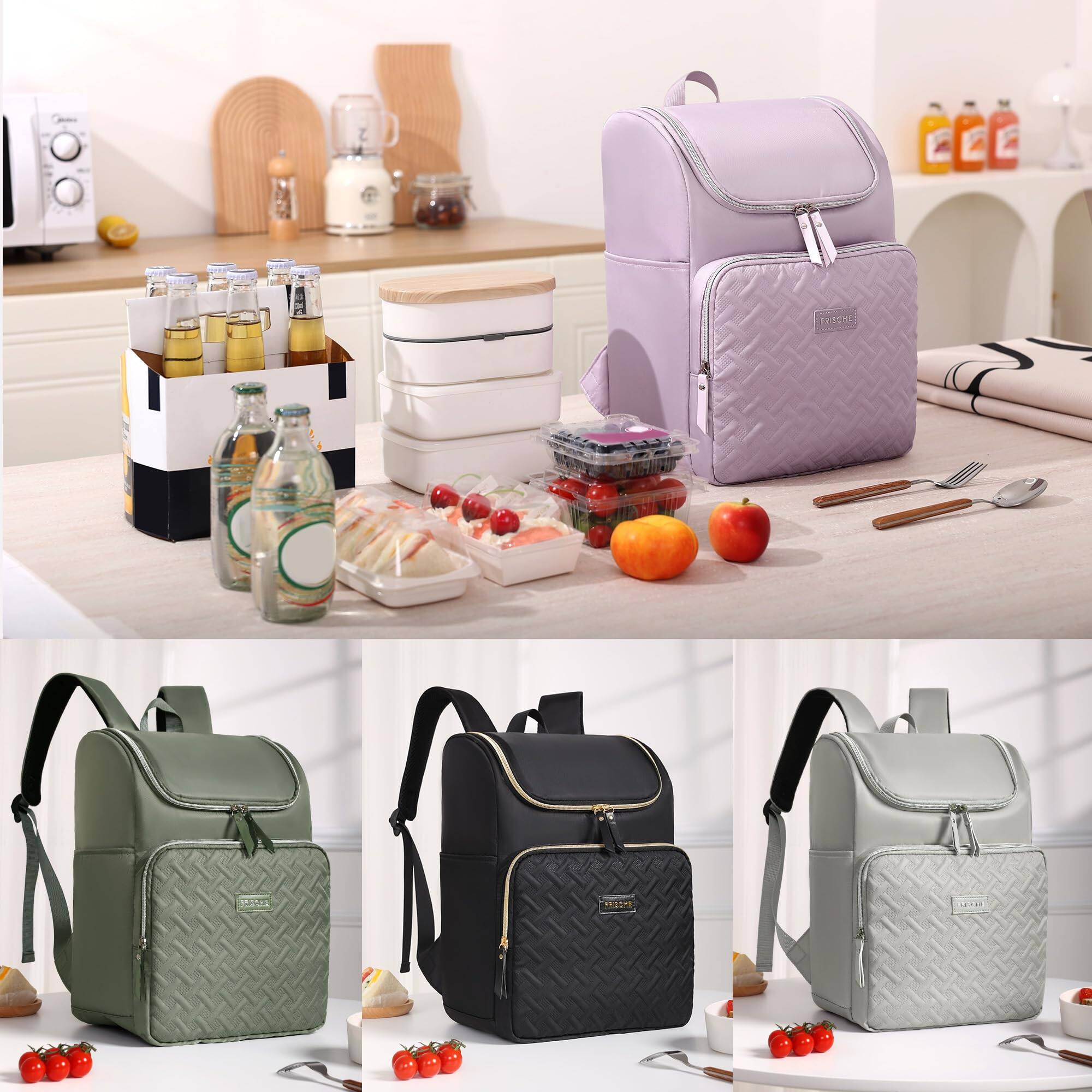 Live At Space Women s Insulated Lunch Backpack For 15 6 computer Soft ...