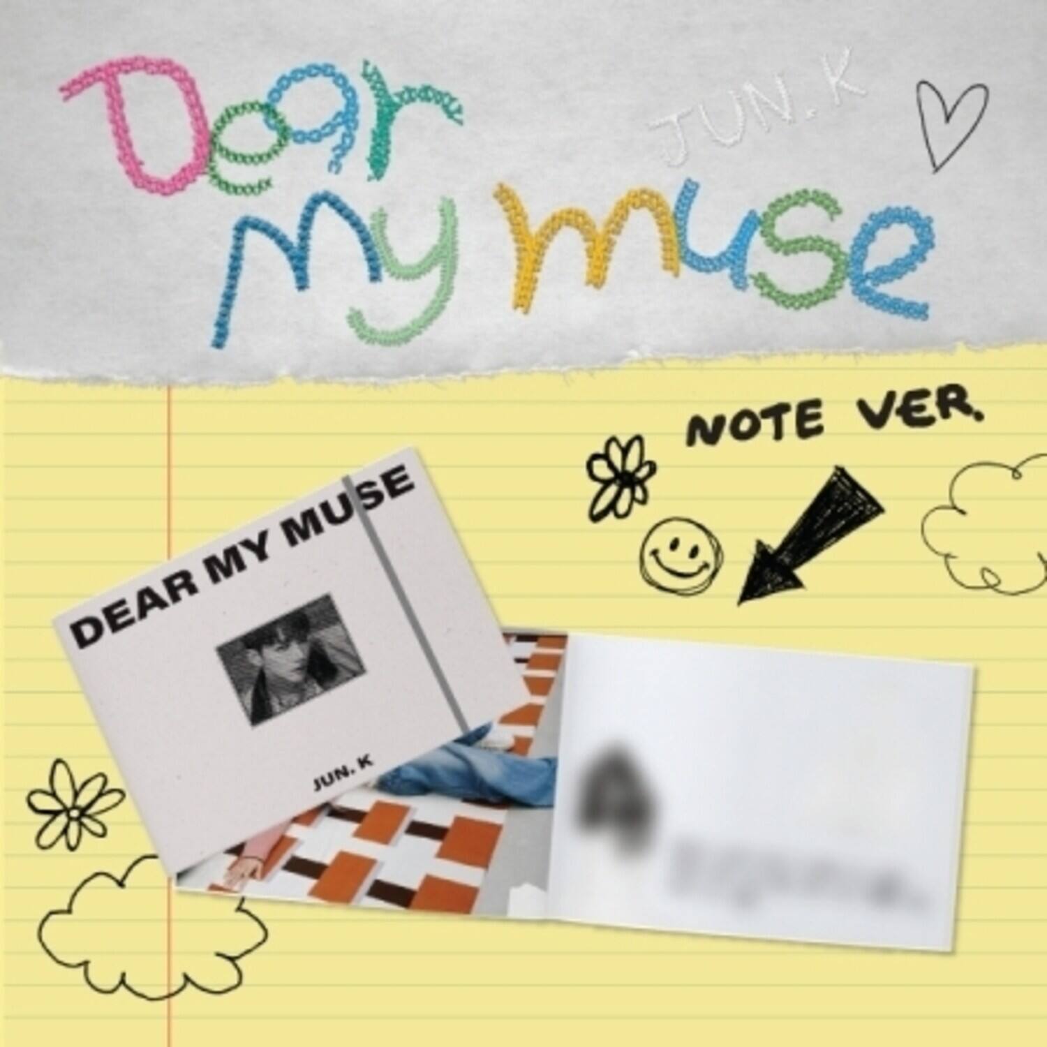 Jun. K Dear My Muse Digipack Version incl. Photobook, Photocard ...