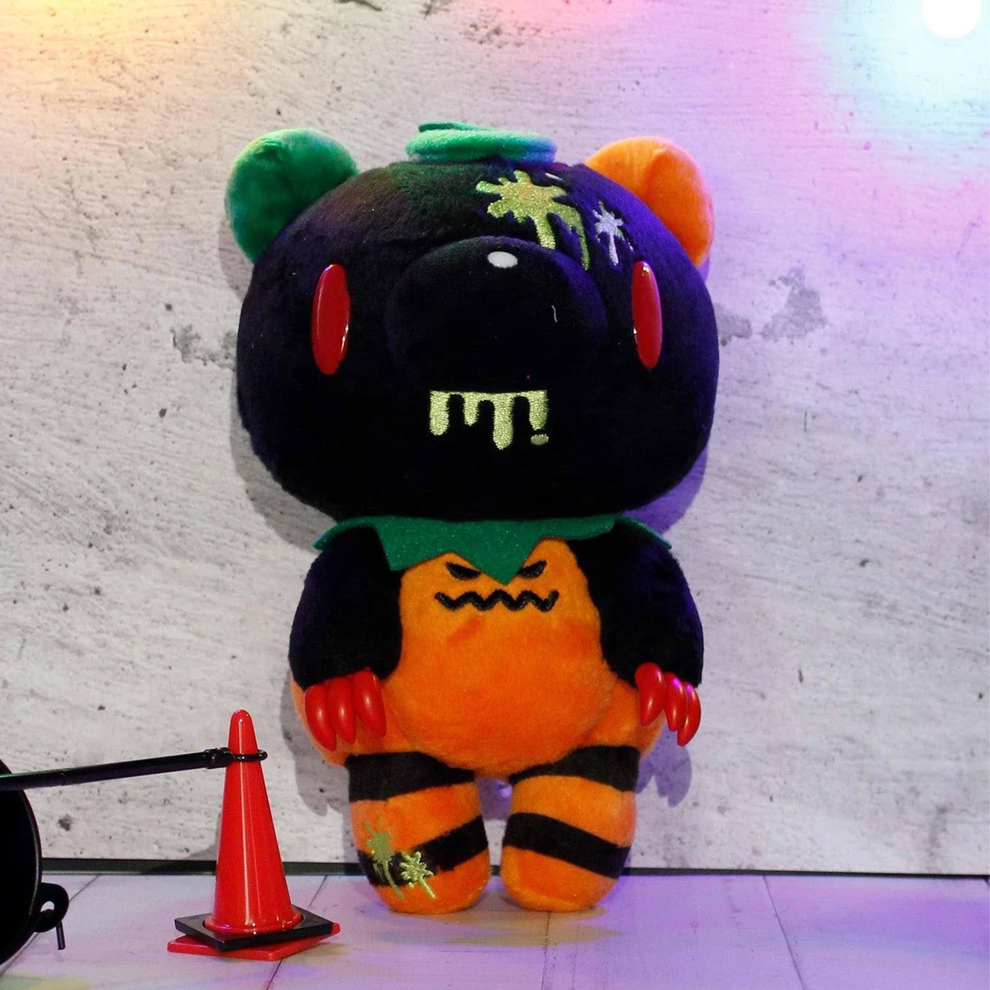 Great Eastern Gloomy Bear Pumpkin 8 Inch Collector Plush Orange 471558 ...