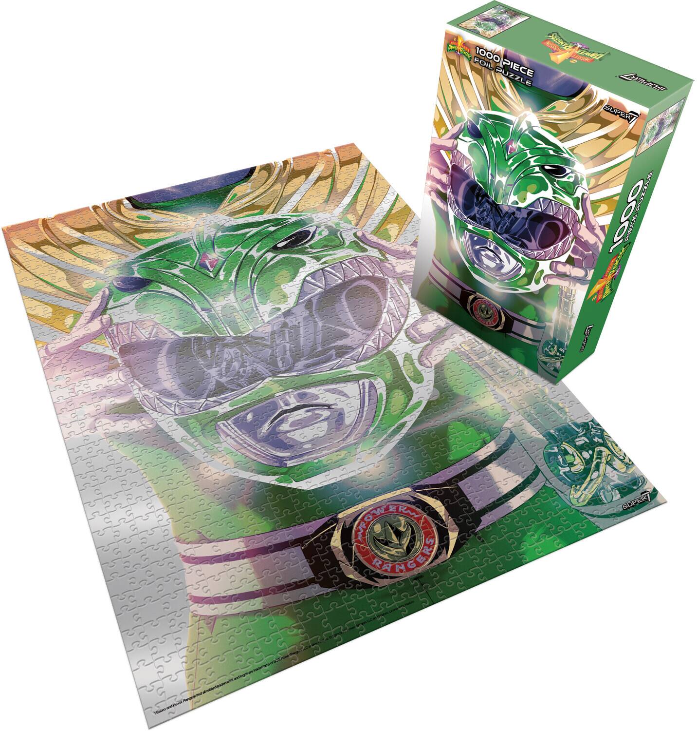 Super7 Mighty Morphin Power Rangers Green Ranger Puzzle Collectibles ...