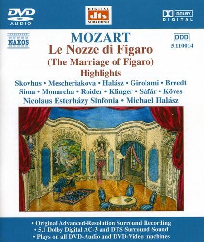 Michael Hal sz Le Nozze Di Figaro DVD AUDIO [DVD Audio] - Best Buy