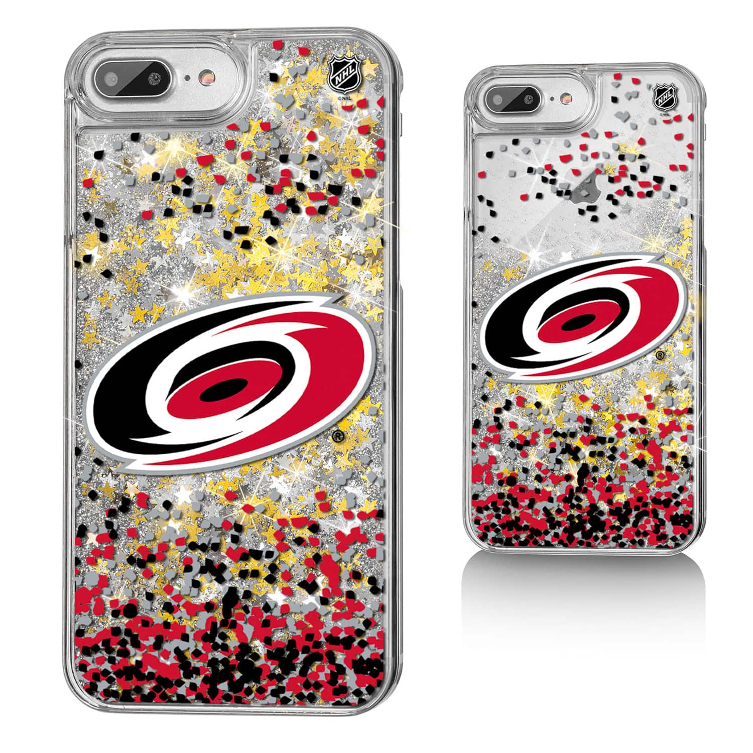 Carolina Keyscaper - NHL - Hurricanes iPhone Confetti Glitter - 16 Pro ...