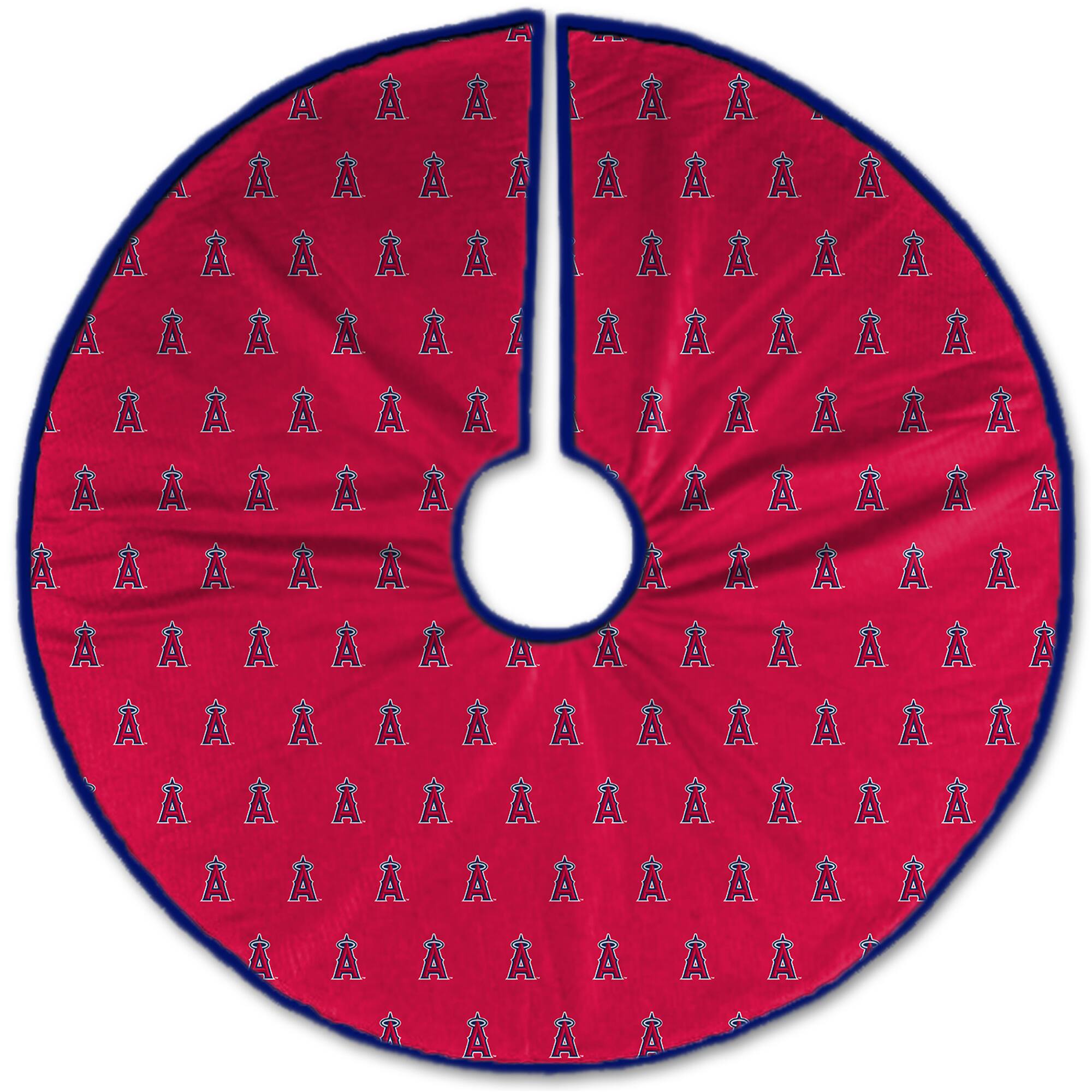 Pegasus Los Angeles Angels Microplush Christmas Tree Skirt Multicolor ...