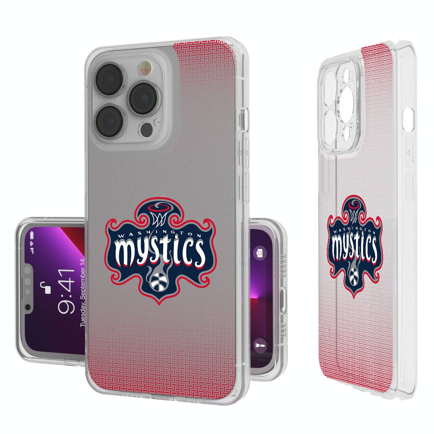 Keyscaper WNBA Washington Mystics Linen Logo iPhone Clear Case 15 Pro ...
