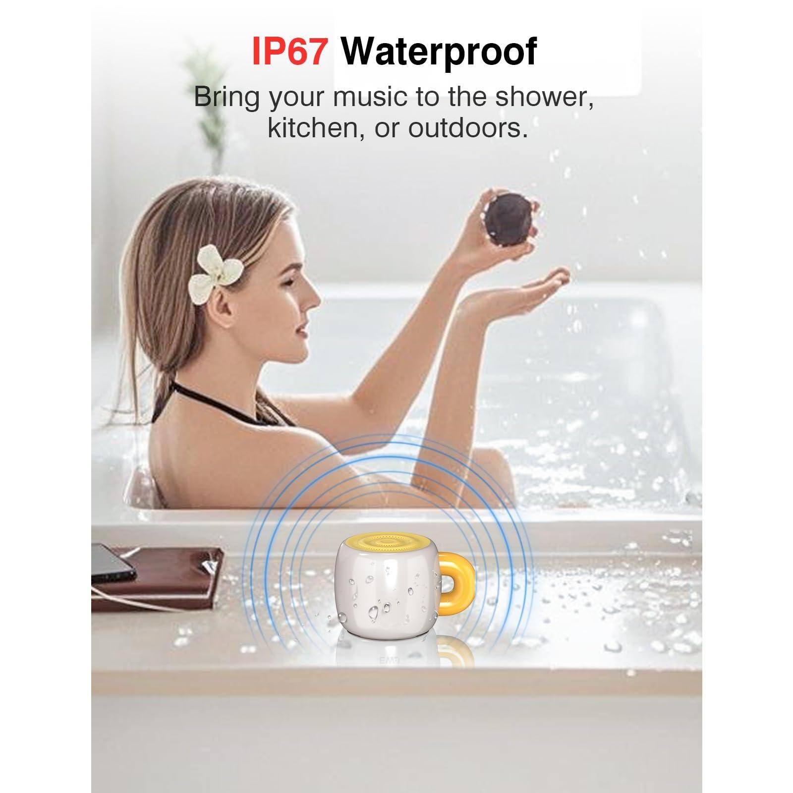 Pacoar Cade A163 Mini Portable Ip67 Waterproof Creative Cup shaped ...