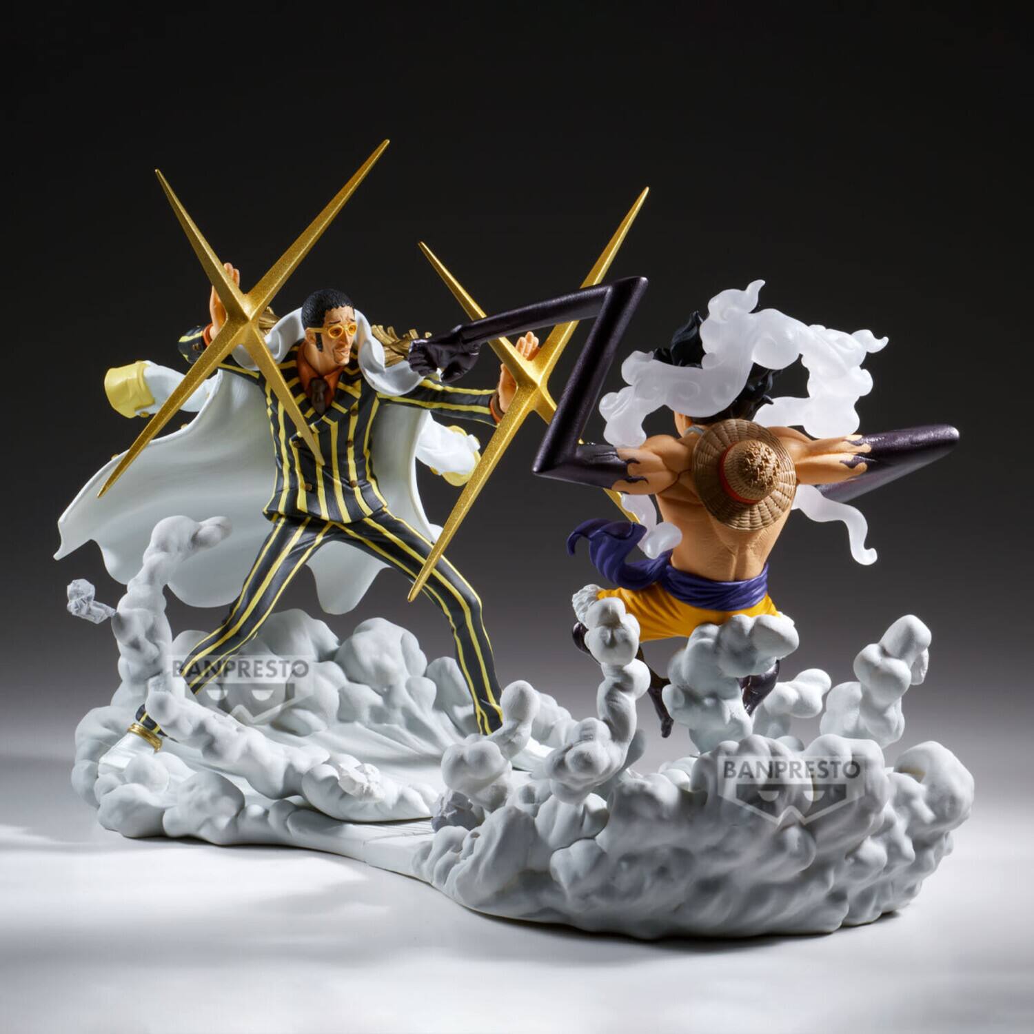 PopMarket Banpresto One Piece Senkozekkei Monkey.D.Luffy Gear4 Statue ...