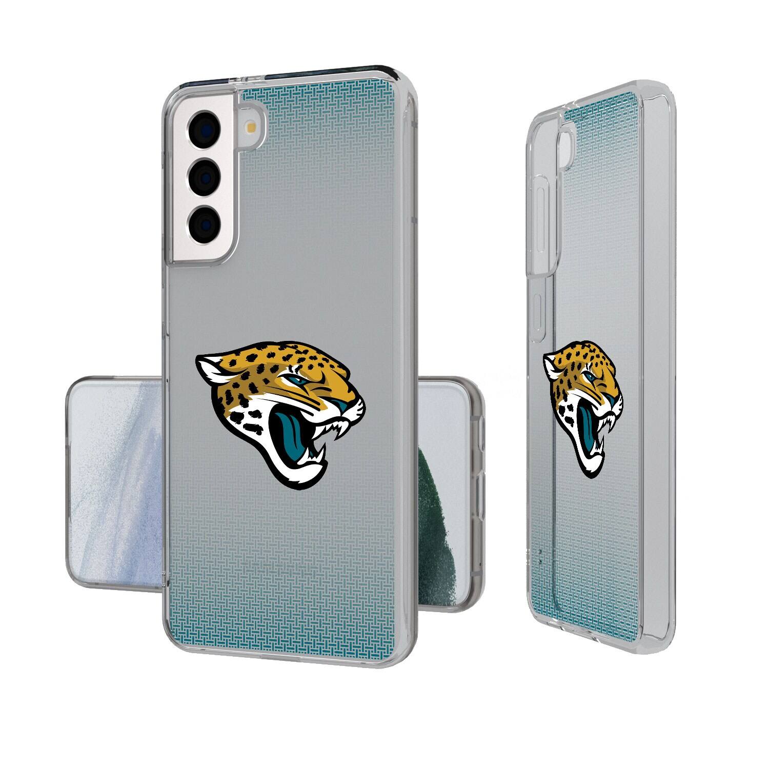 Keyscaper NFL Jacksonville Jaguars Linen Logo Galaxy Clear Case S23 ...
